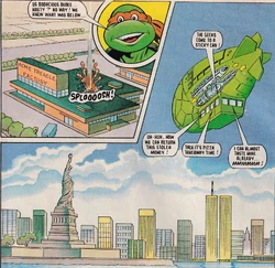 Turtle Blimp (Fleetway)/Gallery | TMNTPedia | Fandom