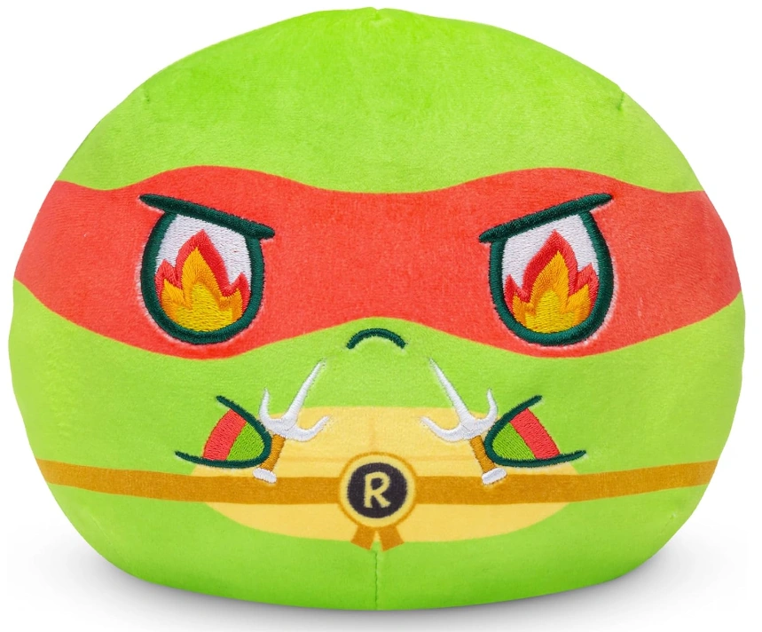 TeeTurtle Teenage Mutant Ninja Turtles 6” Reversible Plushie Raphael ...