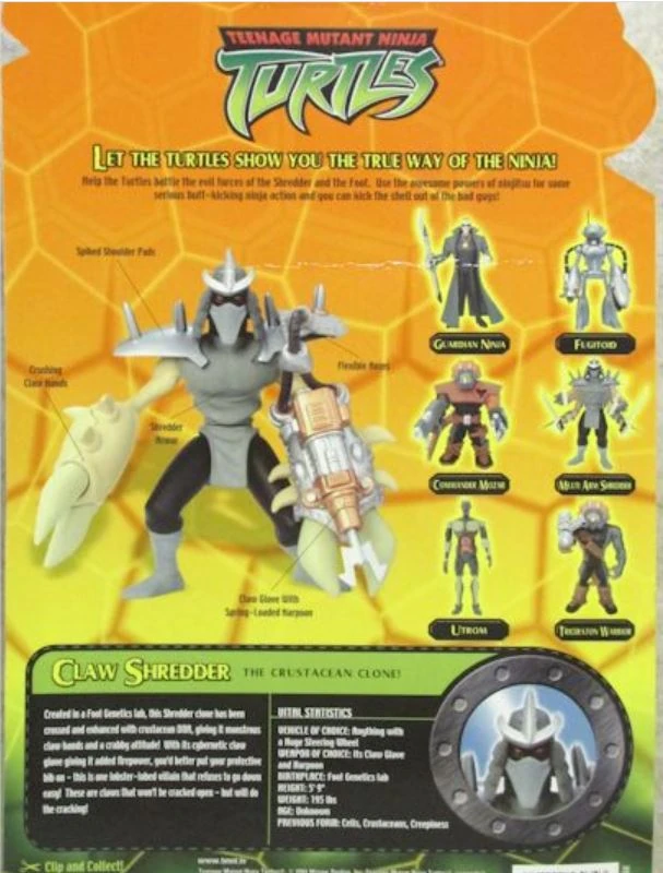 Claw Shredder (2004 action figure) | TMNTPedia | Fandom
