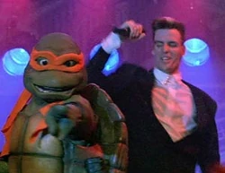 Vanilla Ice Ninja Turtle Commercial