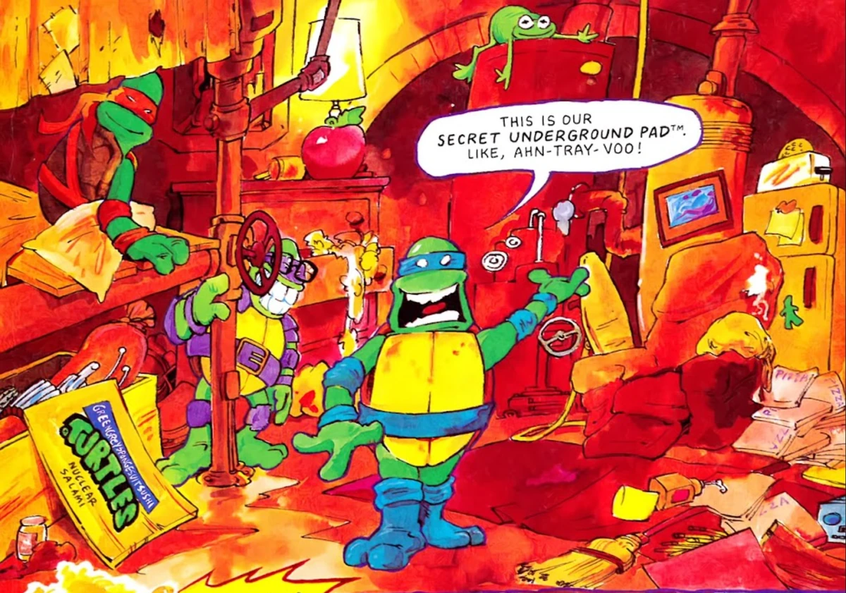 Turtle Lair (Sushi Turtles) | TMNTPedia | Fandom