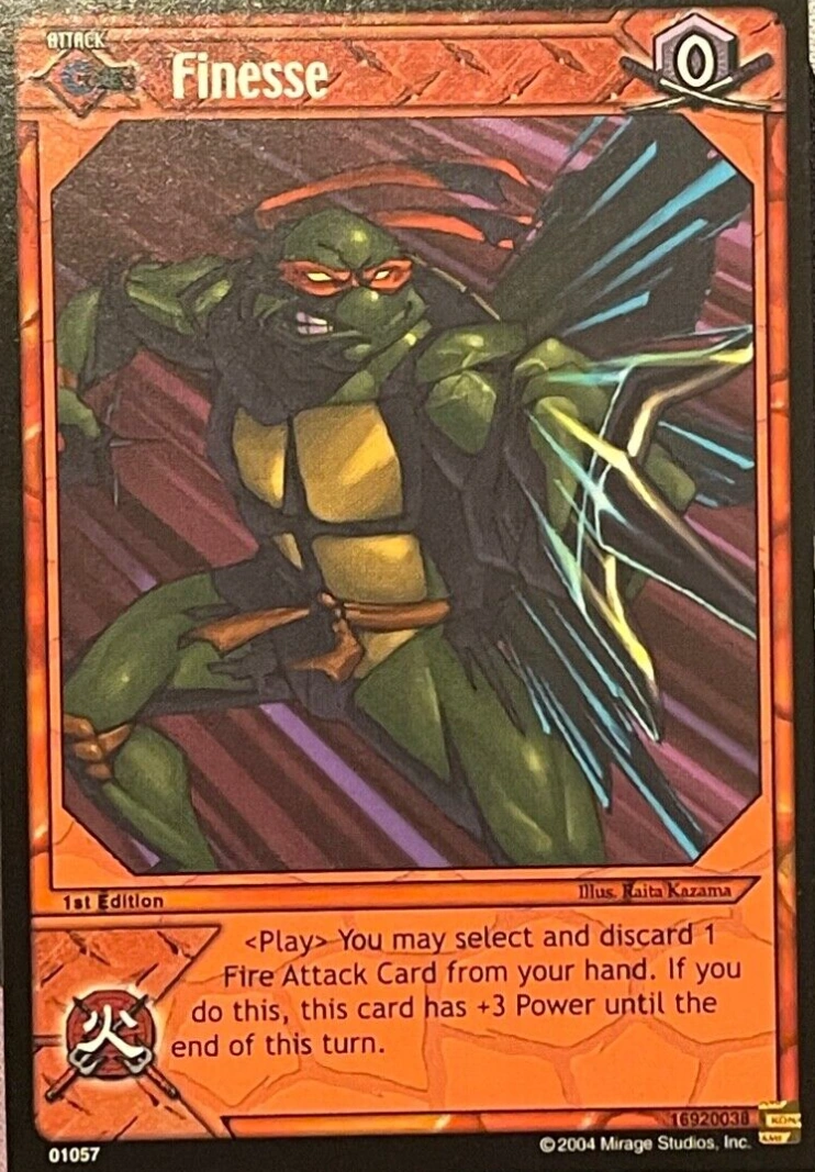 Finesse | TMNTPedia | Fandom