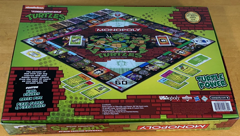 Monopoly: Teenage Mutant Turtles Collector's Edition | TMNTPedia | Fandom