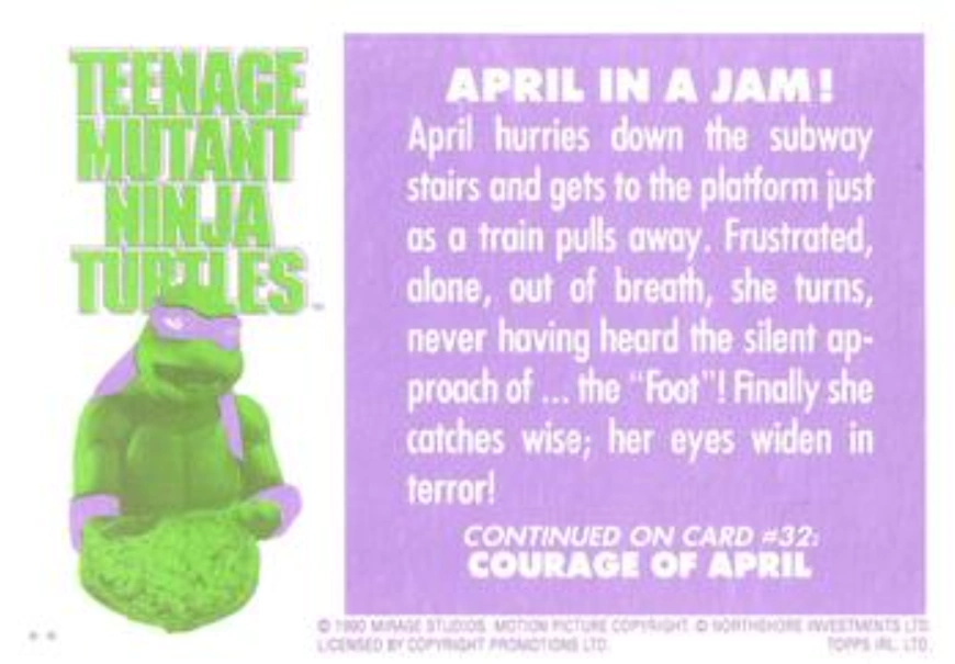 April in a Jam! | TMNTPedia | Fandom