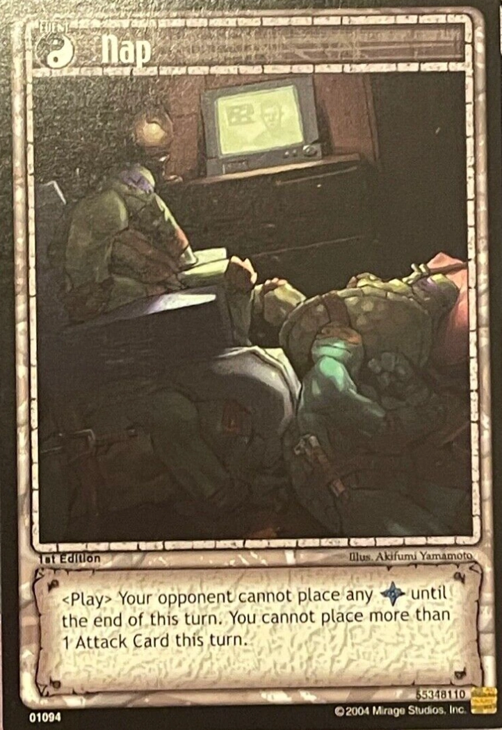 Nap | TMNTPedia | Fandom