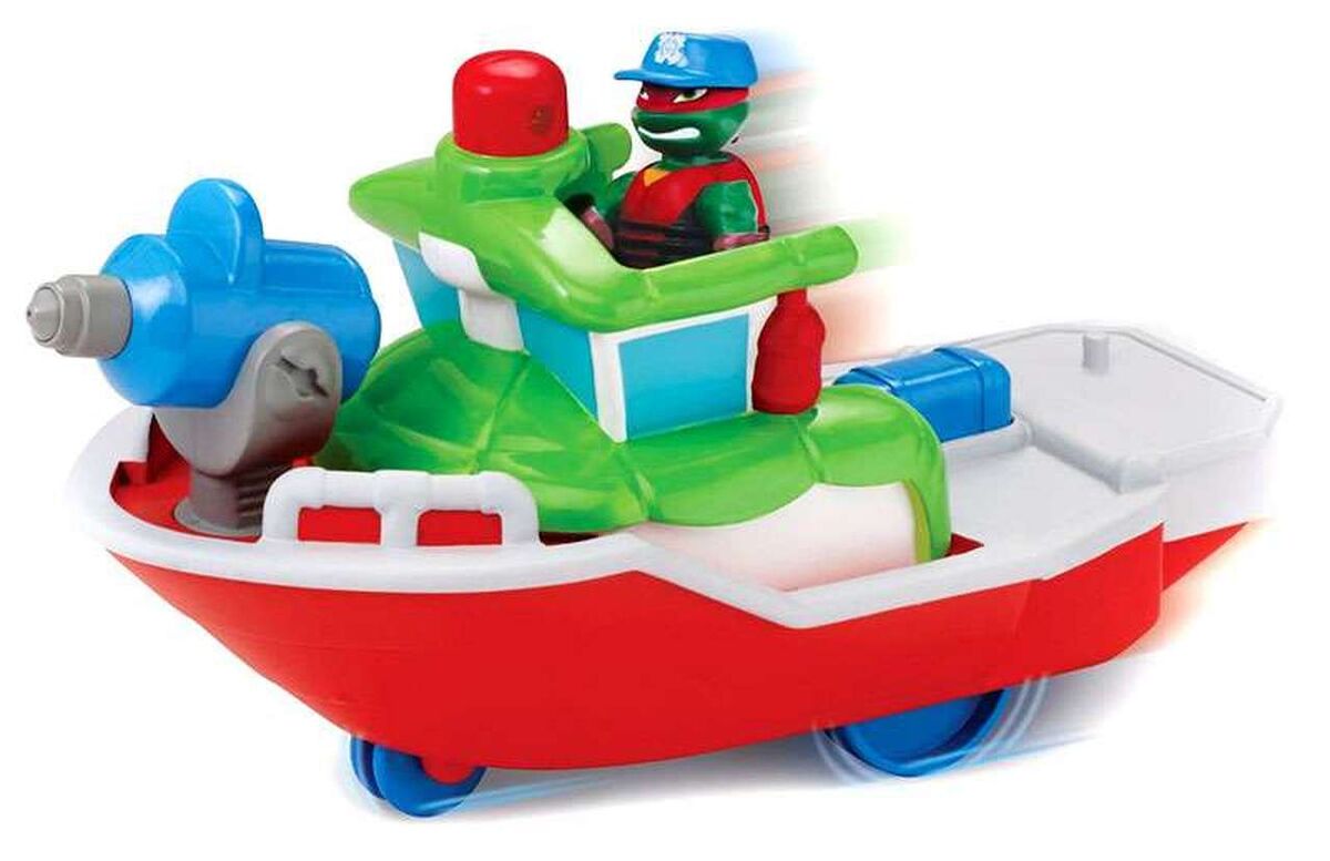 Half Shell Heroes Fire Boat With Captain Raph 2015 Toy Tmntpedia