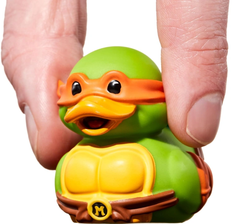 TUBBZ Mini Michelangelo Collectible Vinyl Rubber Duck Figure ...