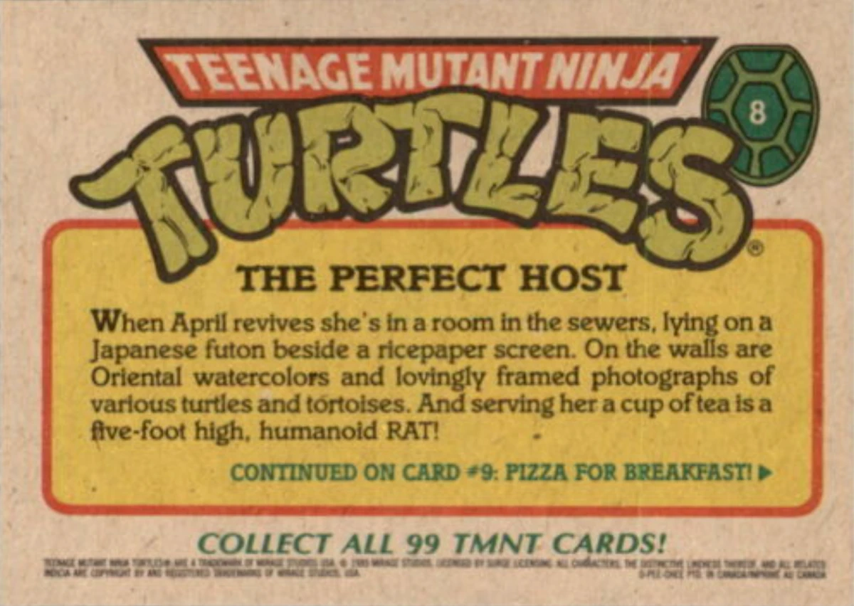 The Perfect Host | TMNTPedia | Fandom
