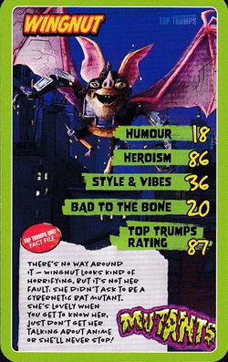 Wingnut (Top Trumps: Mutant Mayhem) | TMNTPedia | Fandom