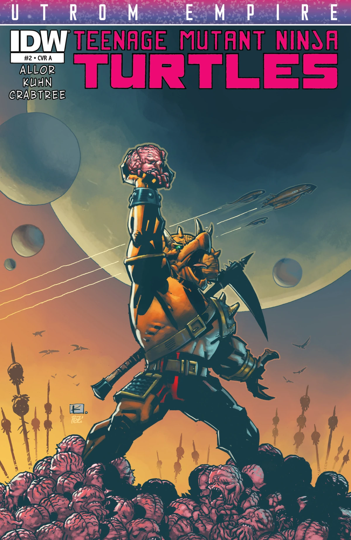 Teenage Mutant Ninja Turtles: Utrom Empire issue 2 | TMNTPedia | Fandom