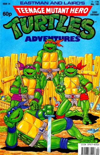 Teenage Mutant Hero Turtles Adventures issue 34 | TMNTPedia | Fandom