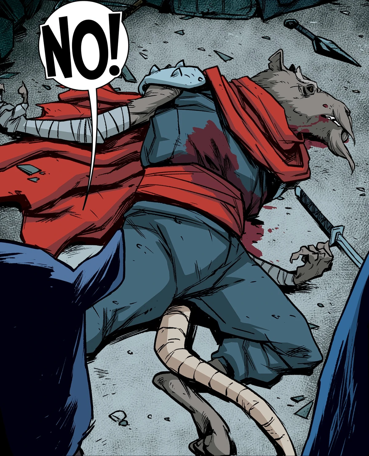 Splinter (future) (IDW) | TMNTPedia | Fandom