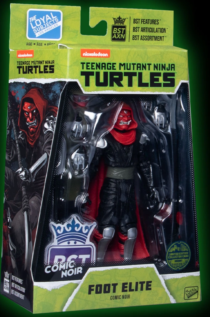 Foot Elite (Comic Noir) (2024 BST AXN figure) | TMNTPedia | Fandom