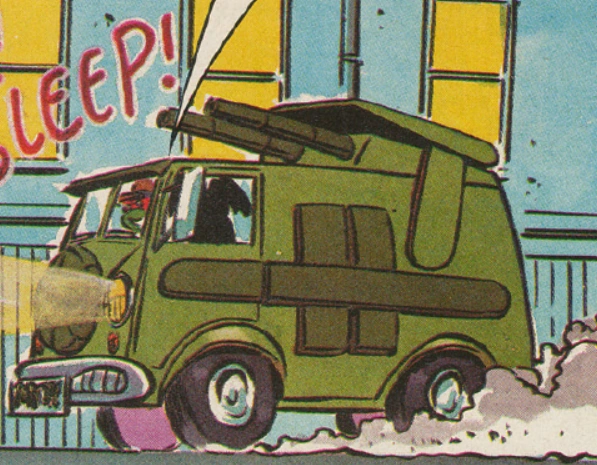 Turtle Van (Fleetway) | TMNTPedia | Fandom