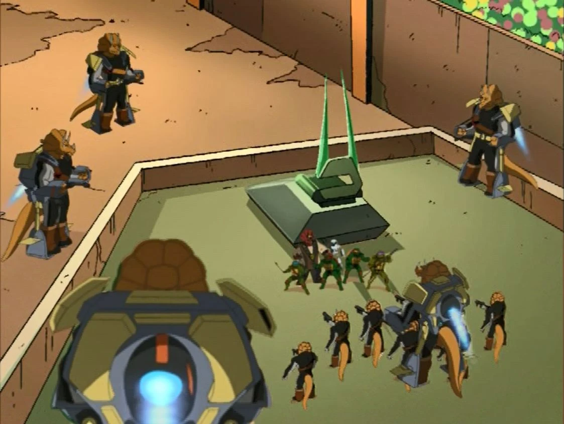 Turtles in Space - Part 5: Triceraton Wars/Gallery | TMNTPedia | Fandom