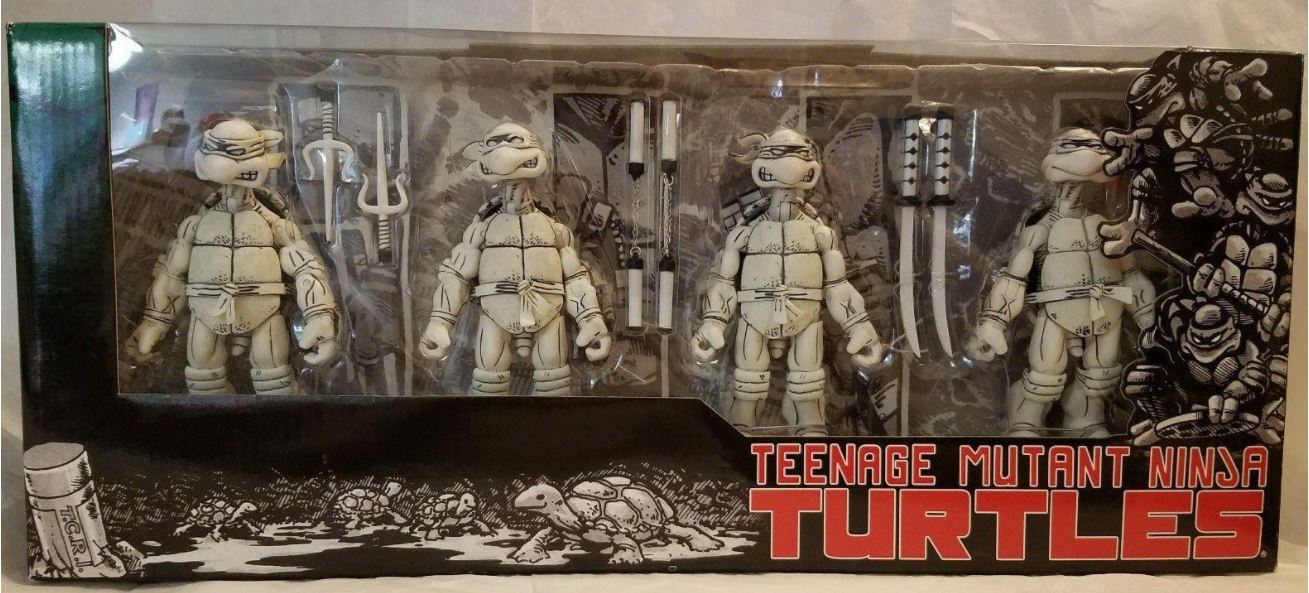 Teenage Mutant Ninja Turtles (Black & White) (2008 action Teenage Mutant Ninja Turtles (Black & White) (2008 action