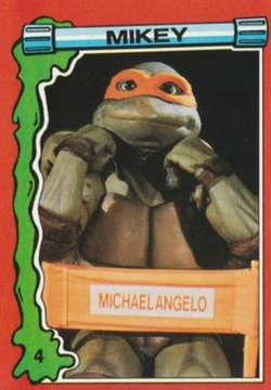 Mikey (1991 trading card) | TMNTPedia | Fandom