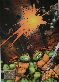 Card 40 TMNT Volume 2 - Issue 9 (Art of TMNT) | TMNTPedia | Fandom