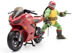 Comic Heroes Raphael Glow in the Dark with Candy-Coat Motorcycle (2024 ...