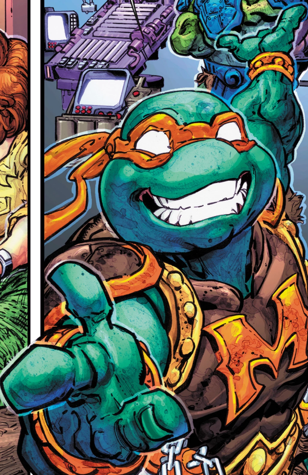 Michelangelo (Turtles of Grayskull) | TMNTPedia | Fandom