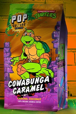Cowabunga Caramel Pop Culture Coffee | TMNTPedia | Fandom