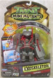Mini-Mutants Exoskeleton Raphael (2009 mini-figure) | TMNTPedia | Fandom