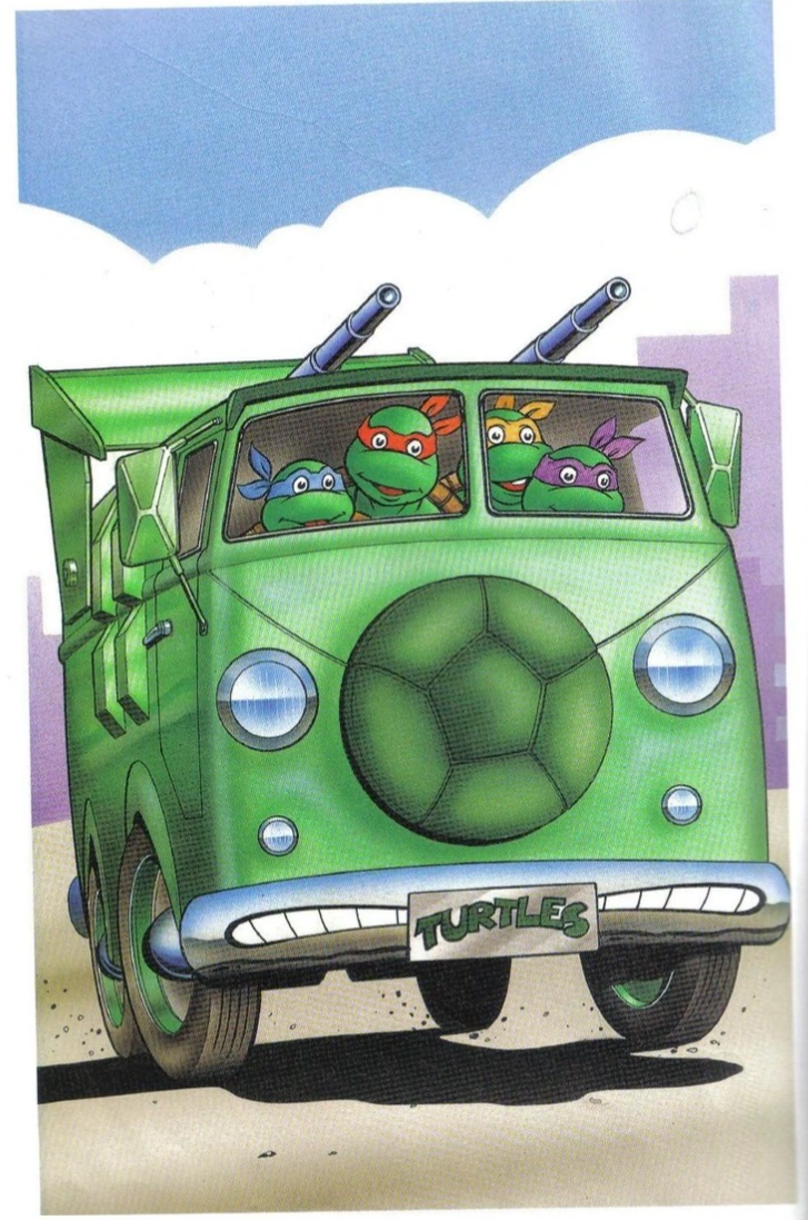 Turtle Van (Grandreams) | TMNTPedia | Fandom