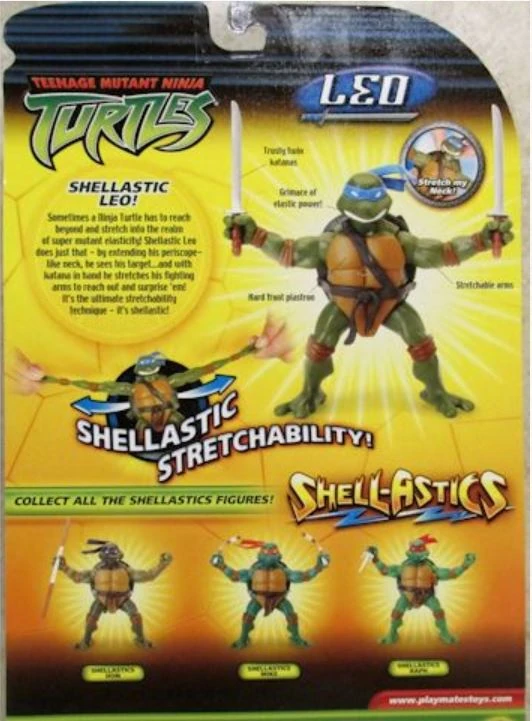 Shell-Astics Leo (2005 action figure) | TMNTPedia | Fandom