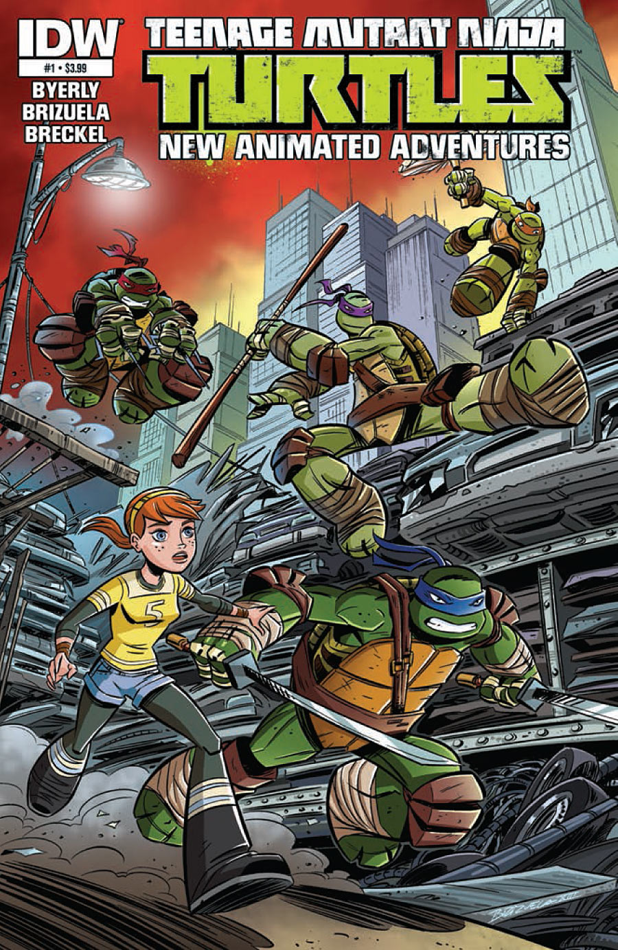 New Animated Adventures Issue 1 Tmntpedia Fandom