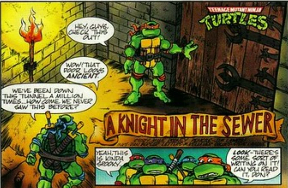 A Knight in the Sewer | TMNTPedia | Fandom