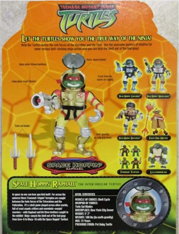 Space Hoppin' Raphael (2004 action figure) | TMNTPedia | Fandom