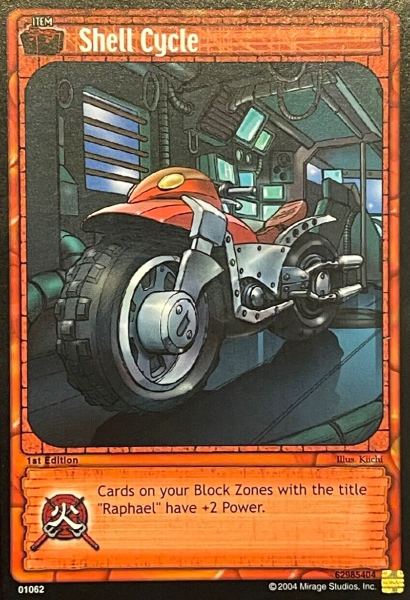 Shell Cycle (2004 trading card) | TMNTPedia | Fandom