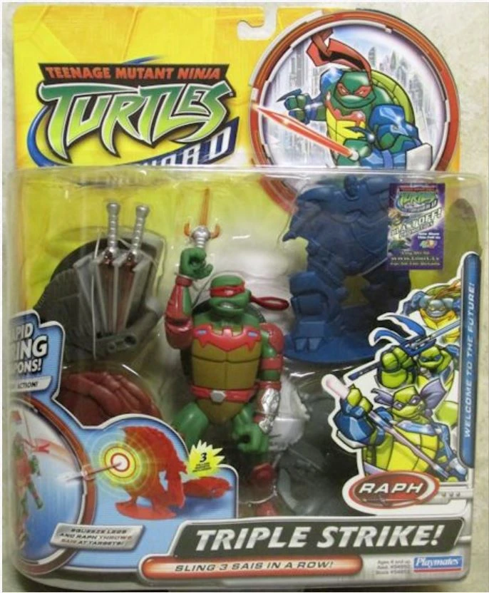 Triple Strike! Raph (2006 action figure) | TMNTPedia | Fandom