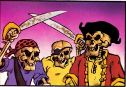 Skeleton Pirate (TMNT Magazine) | TMNTPedia | Fandom