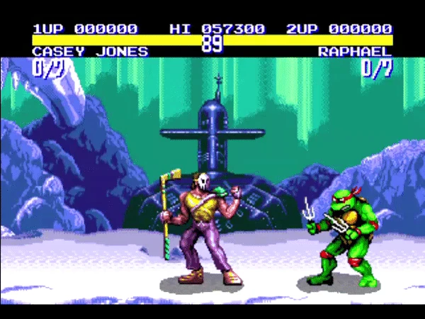 Teenage Mutant Ninja Turtles: Tournament Fighters (Genesis game ...