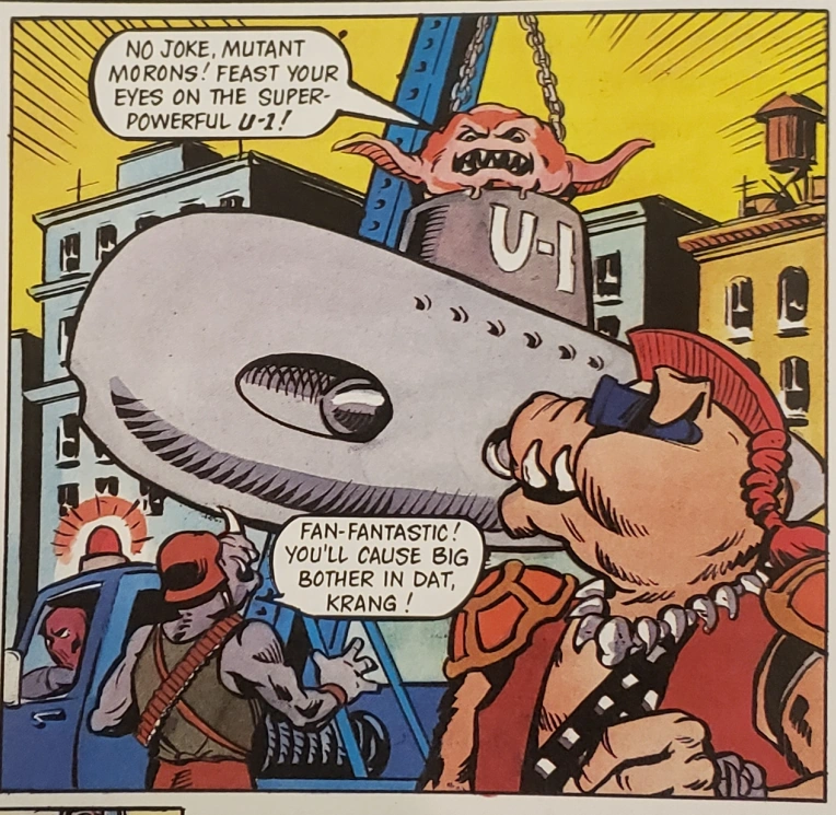 U-1 mini-sub | TMNTPedia | Fandom