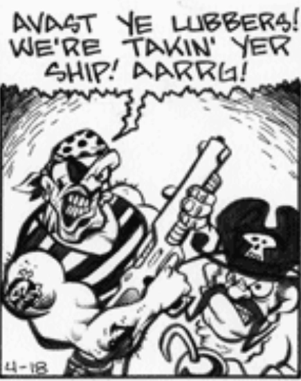 Nasty Space Pirates (TMNT comic strips) | TMNTPedia | Fandom