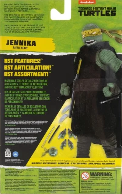 Jennika (Battle Ready) (2024 BST AXN figure) | TMNTPedia | Fandom