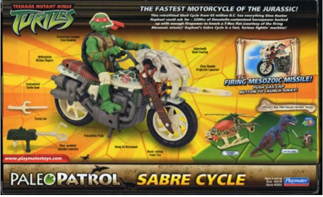 Paleo Patrol Sabre Cycle | TMNTPedia | Fandom