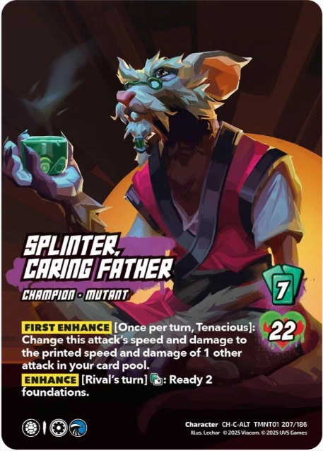 Splinter, Caring Father (207/186) | TMNTPedia | Fandom