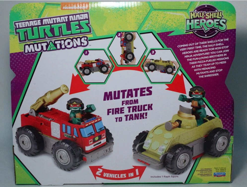Half-Shell Heroes Mutations Fire Truck to Tank (2015 toy) | TMNTPedia ...