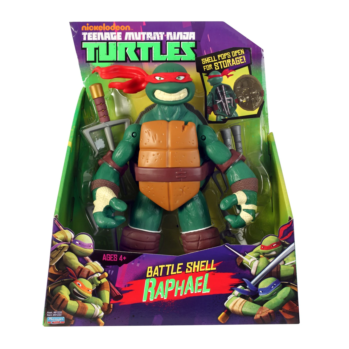 Battle Shell Raphael (2012 action figure) | TMNTPedia | Fandom