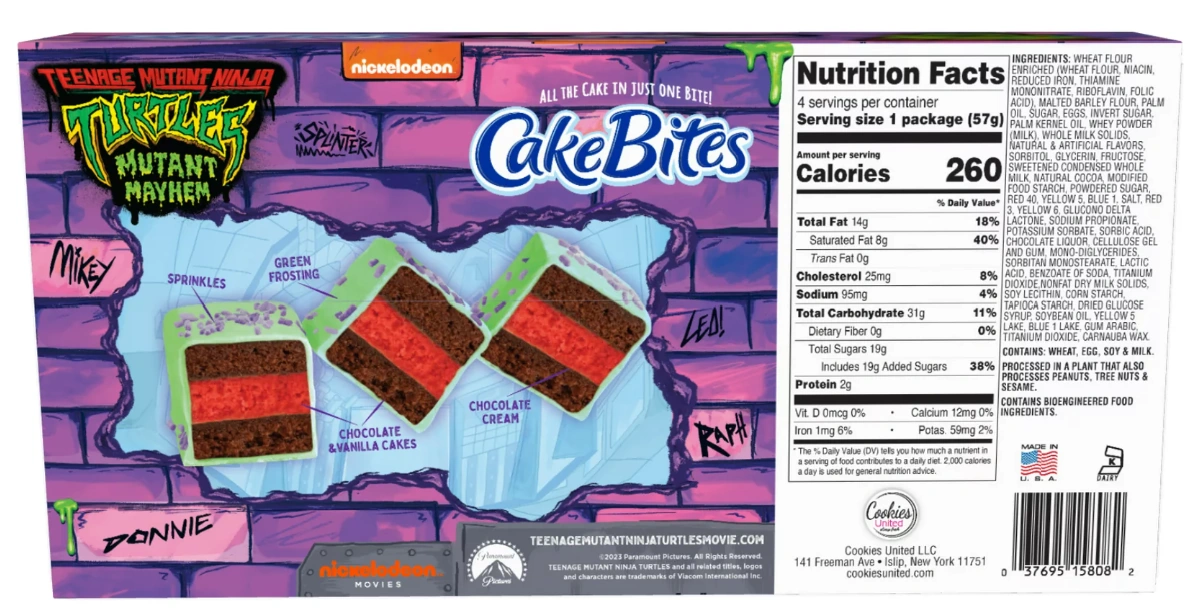 Cowabunga Chocolate CakeBites | TMNTPedia | Fandom