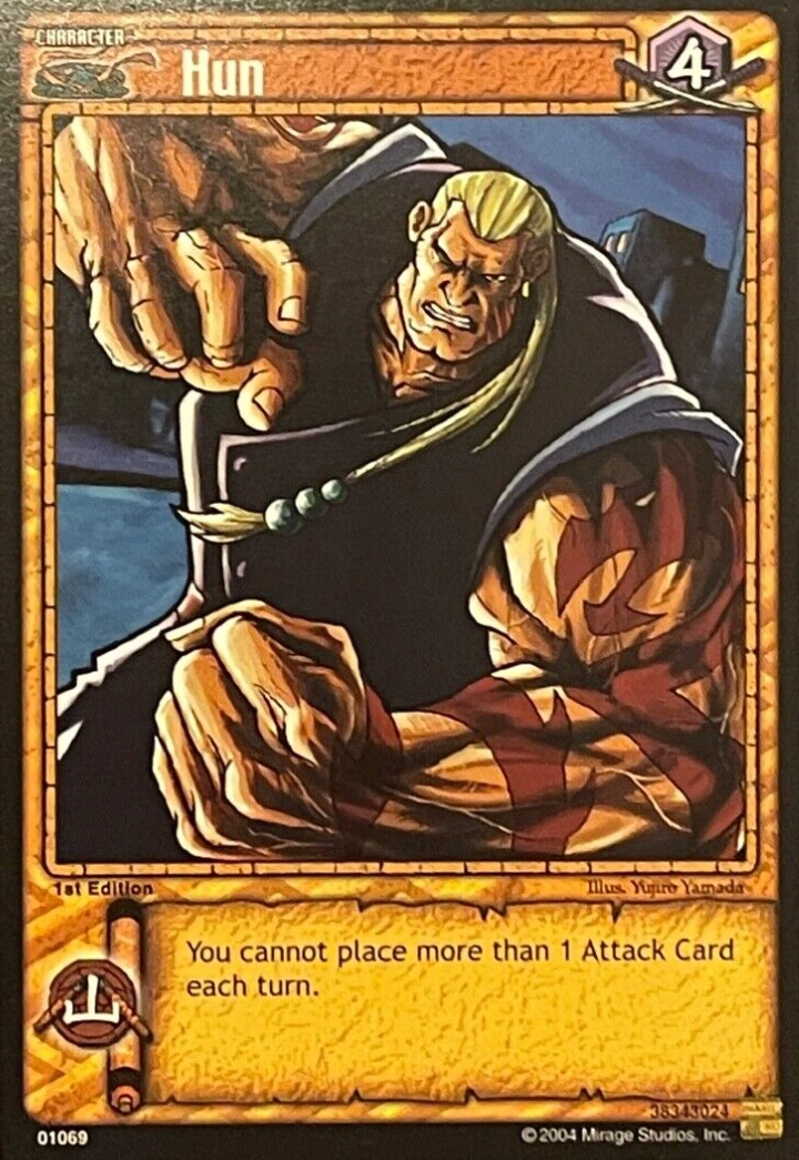 Hun (2004 trading card) | TMNTPedia | Fandom
