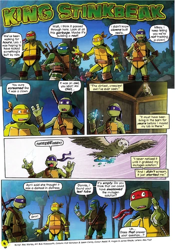 King Stinkbeak | TMNTPedia | Fandom
