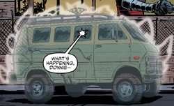 Turtle Van (IDW) | TMNTPedia | Fandom