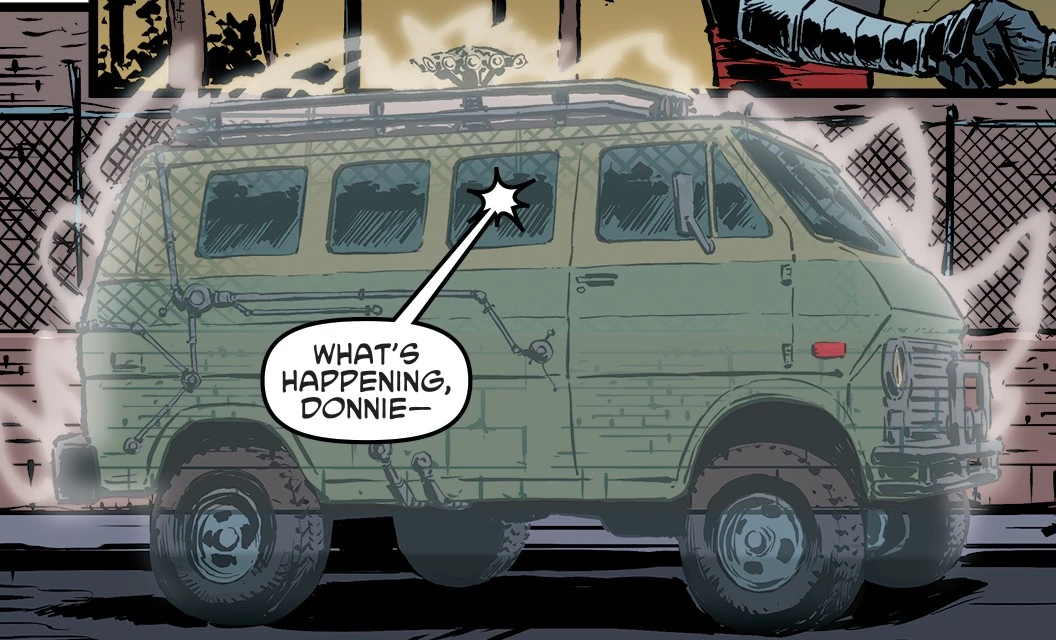 Turtle Van (IDW) | TMNTPedia | Fandom