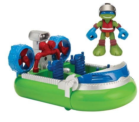 Half-Shell Heroes Hovercraft with Sea Rescue Leo (2015 toy) | TMNTPedia ...