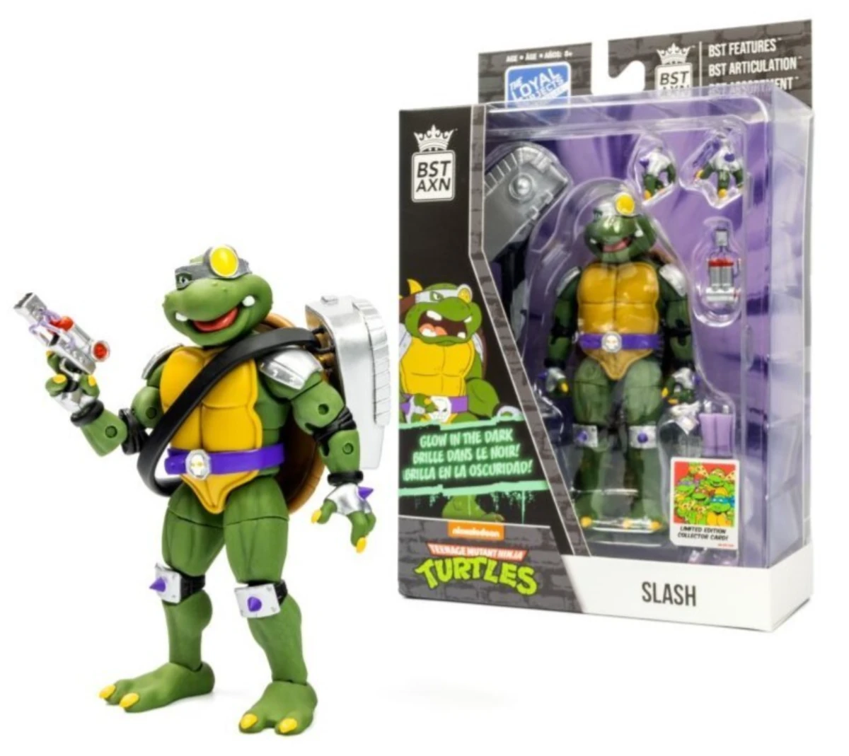 Slash Glow-in-the-Dark (2023 BST AXN fiugre) | TMNTPedia | Fandom