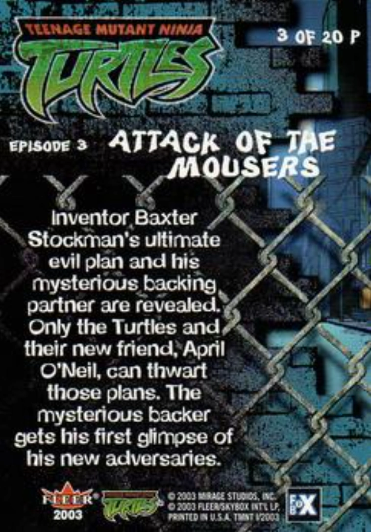 Previews 3 of 20 Episode 3: Attack of the Mousers | TMNTPedia | Fandom
